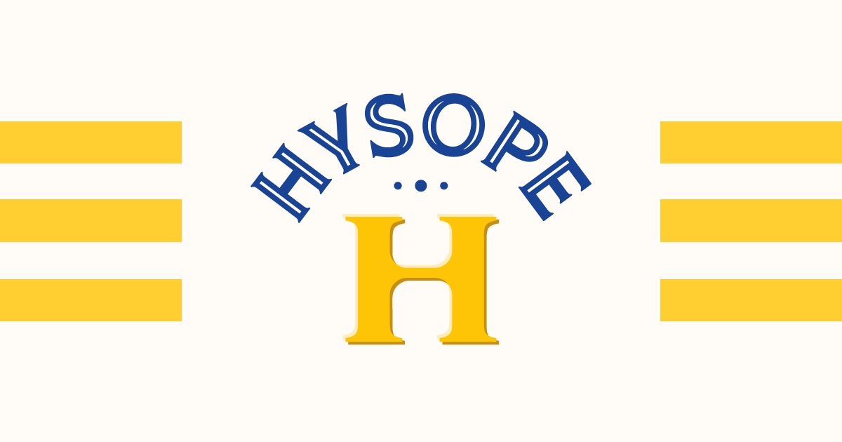 Hysope French Tonics & Ginger Beer